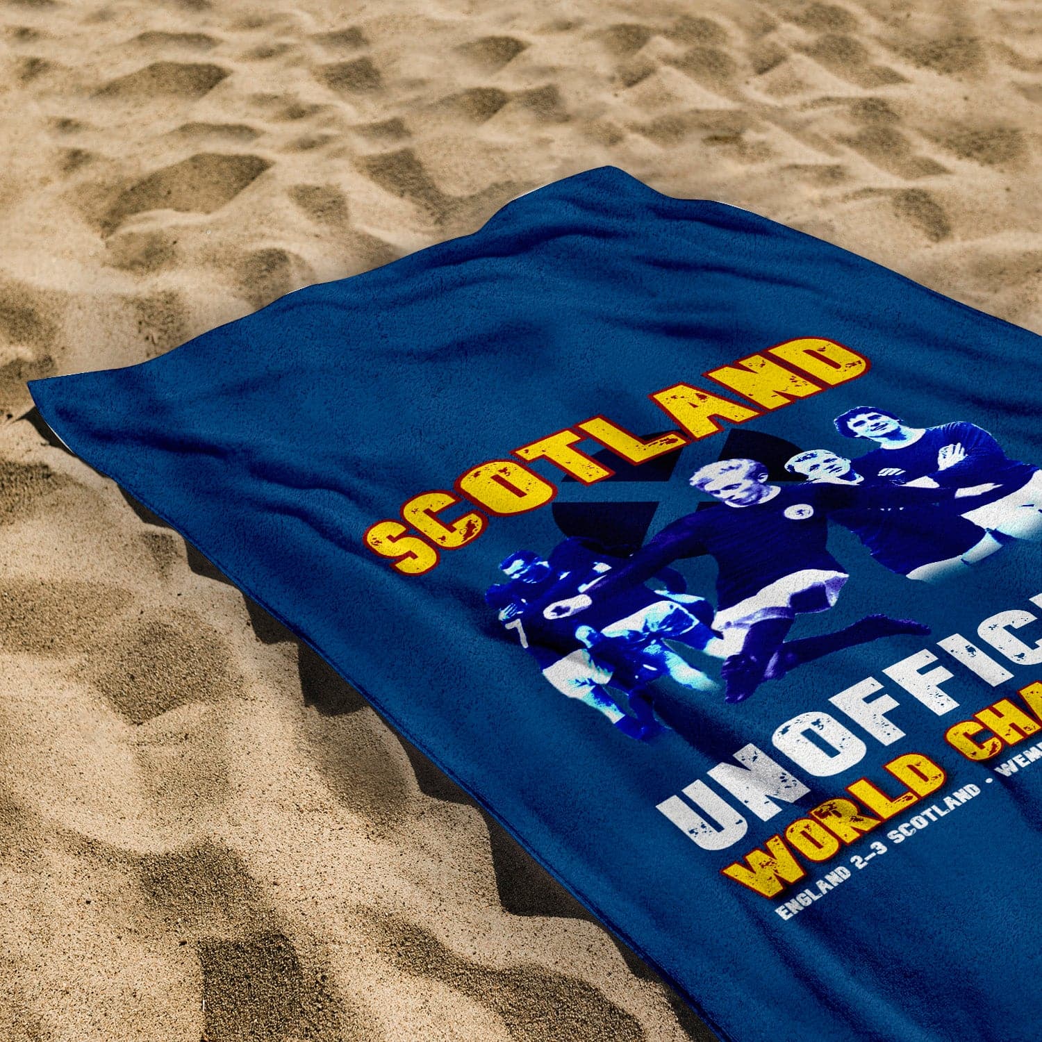 Scotland 1967 World Champions Beach Towel - 150cm x 75cm