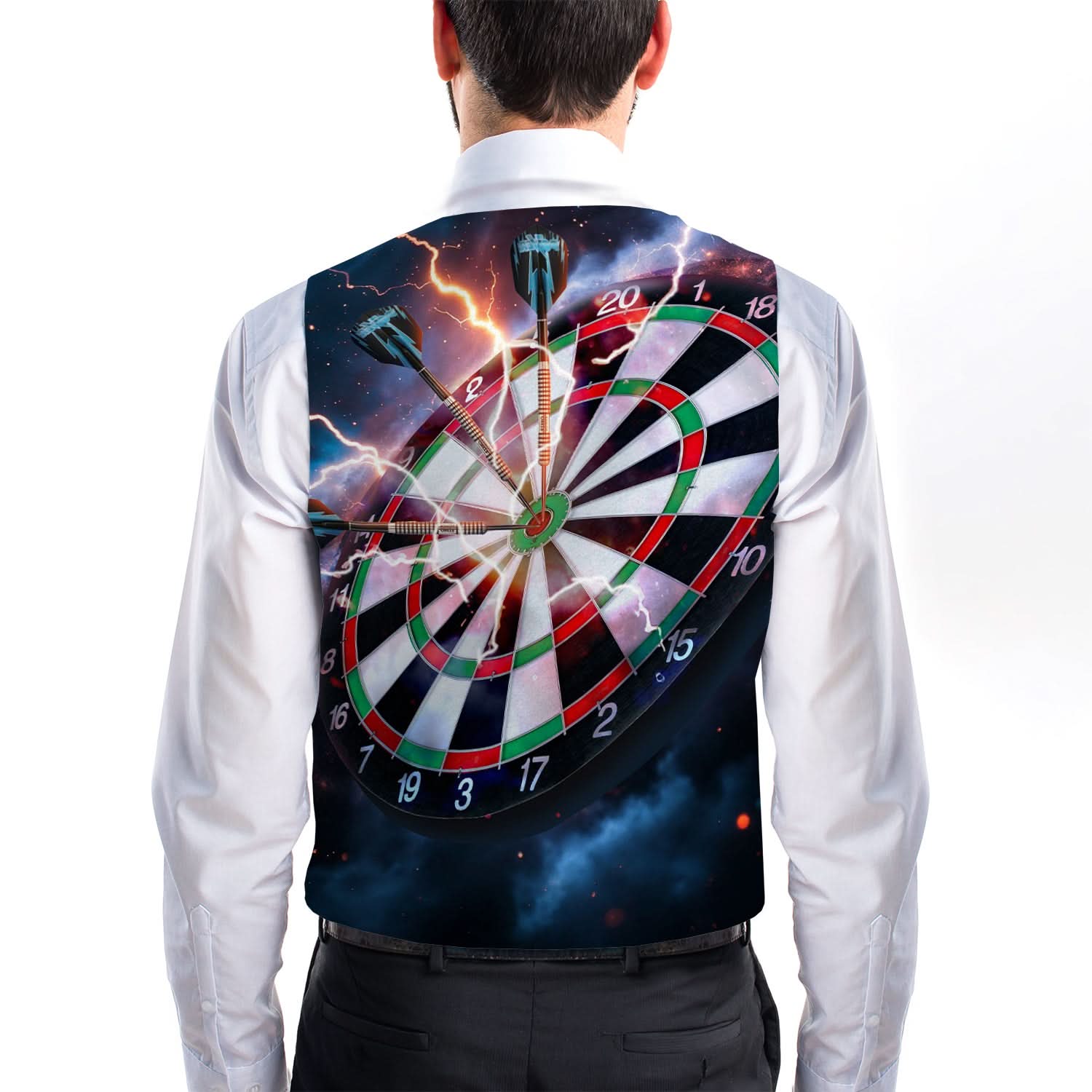 Darts Cosmic Design - Novelty Costume Fancy Dress Waistcoat ( 4 sizes