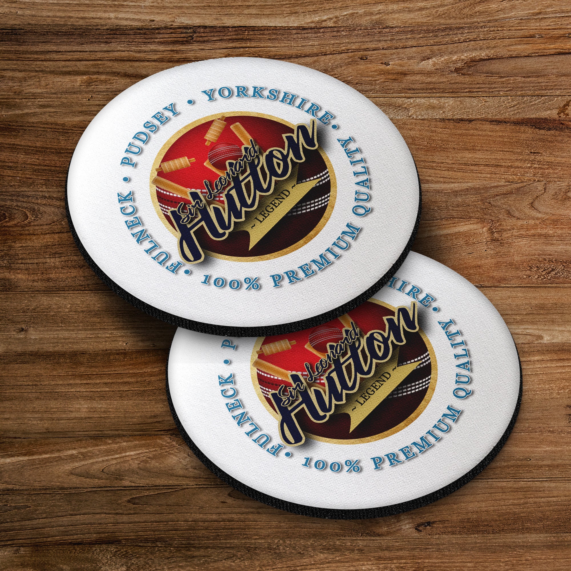 Yorkshire Legend - Cricket Coaster - Circle or Square