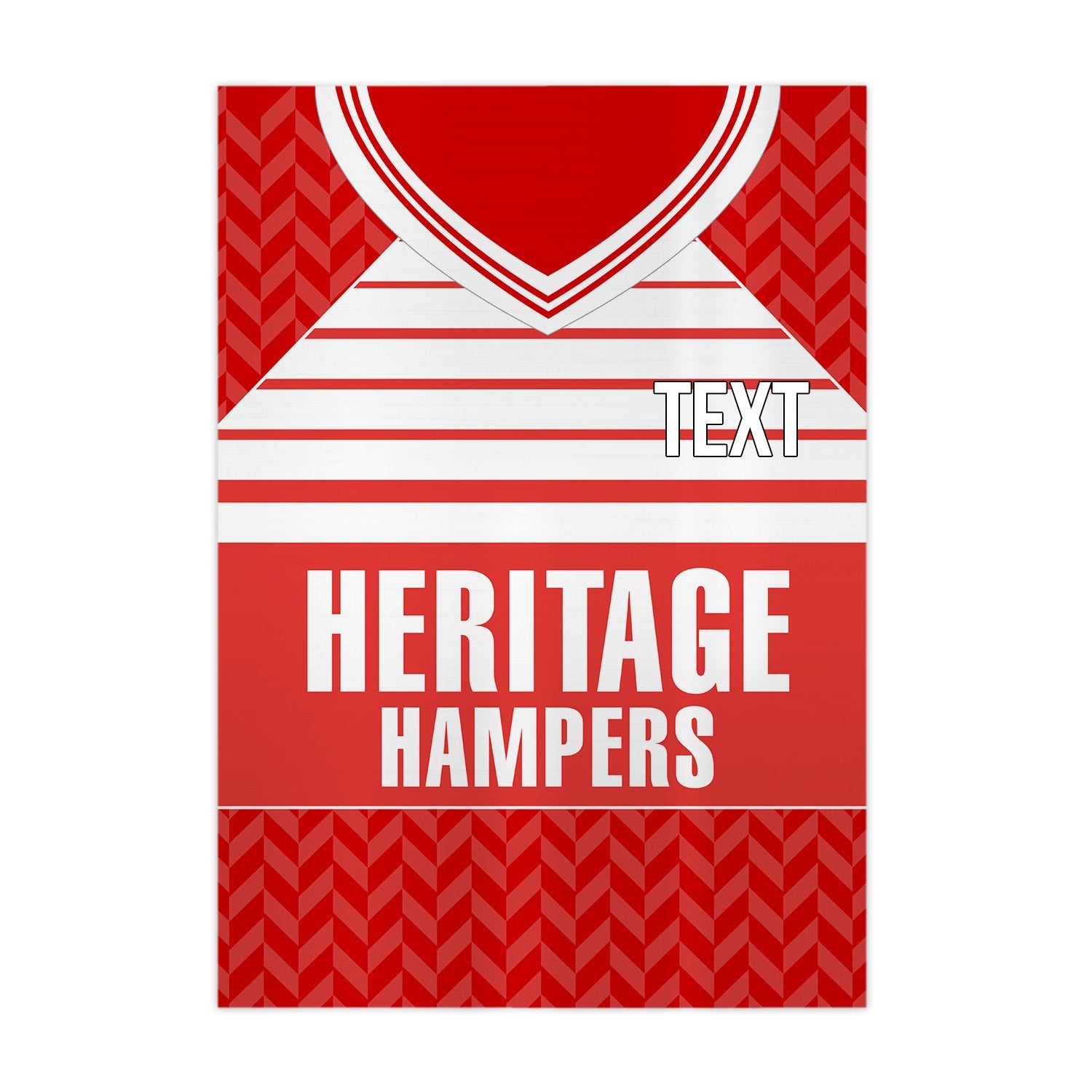 Personalised Middlesbrough 1990 Home Shirt - A4 Metal Sign Plaque - Fr