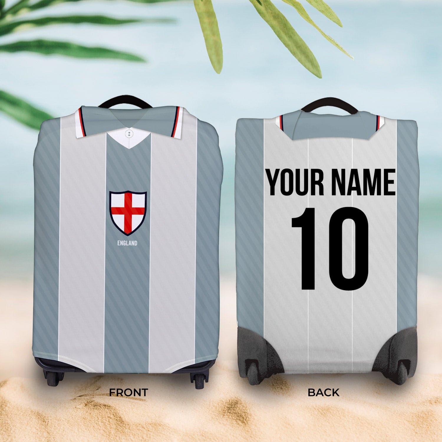 England 1996 Away Shirt Luggage Cover - 3 Sizes