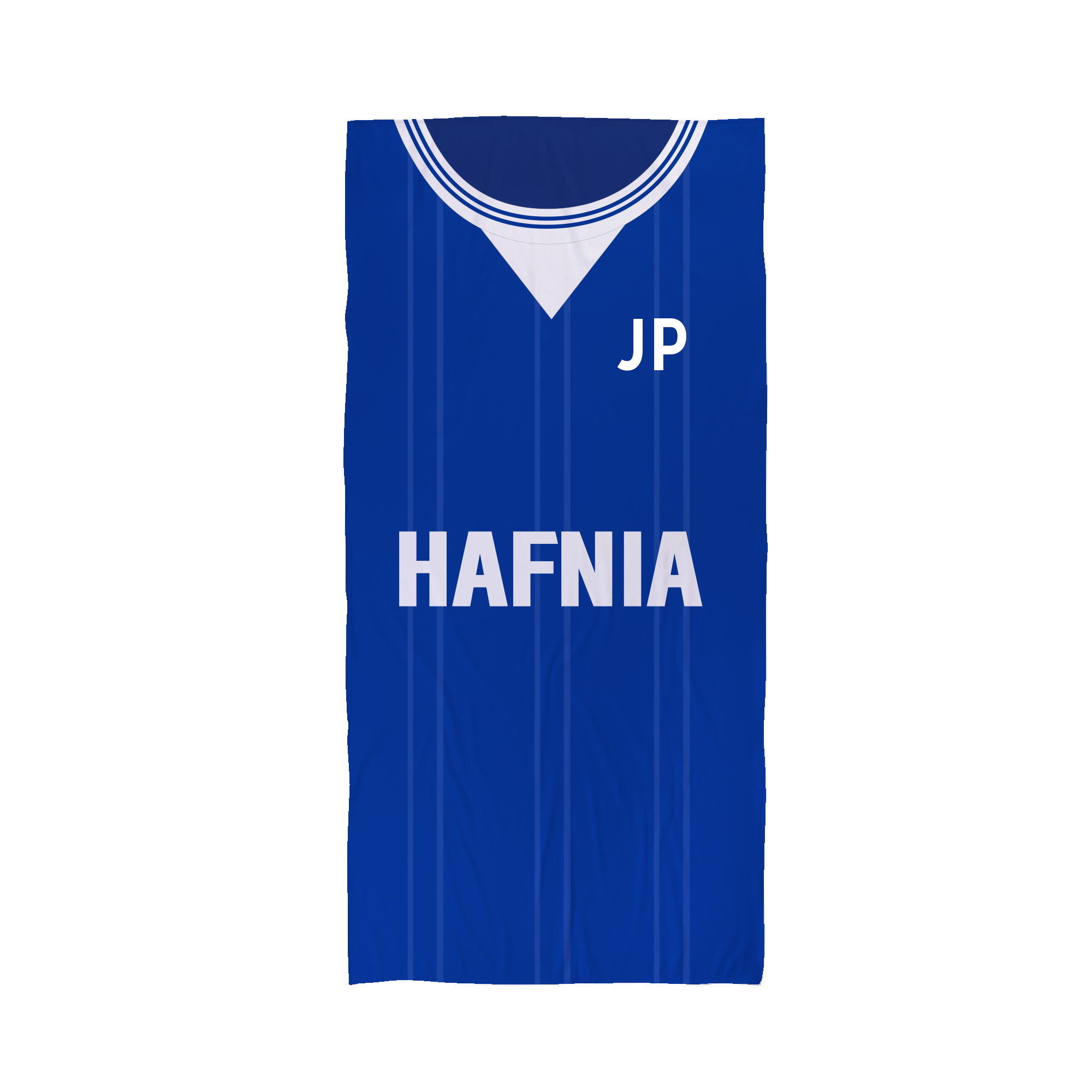 Personalised Everton 1984 Home Shirt Retro Beach Towel